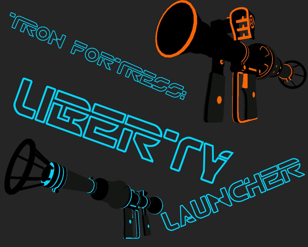 Tron Fortress: Liberty Launcher Mod for Team Fortress 2 | TF2 Mods