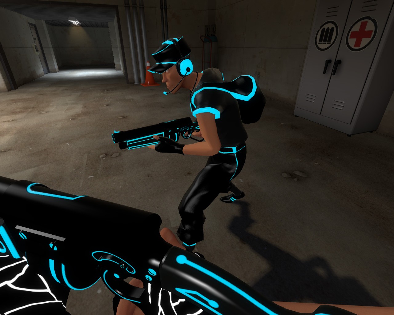 Tron Fortress: Baby Face's Blaster V4 [Team Fortress 2] [Mods]