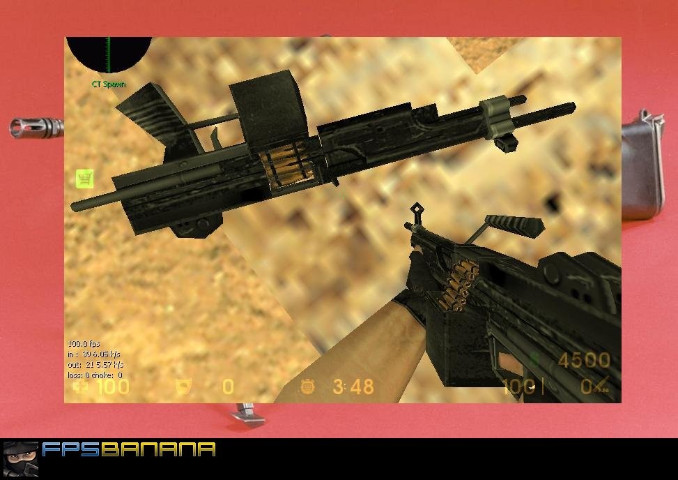 U.S. M249 Post-Apocalyptical Mod for Counter-Strike 1.6 | CS1.6 Mods