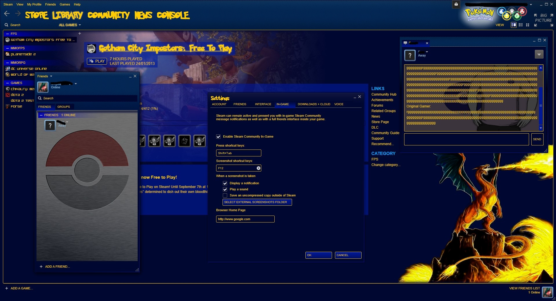 Theme Pack (Meat Boy and Pokemon "origional") [Steam] [Mods]