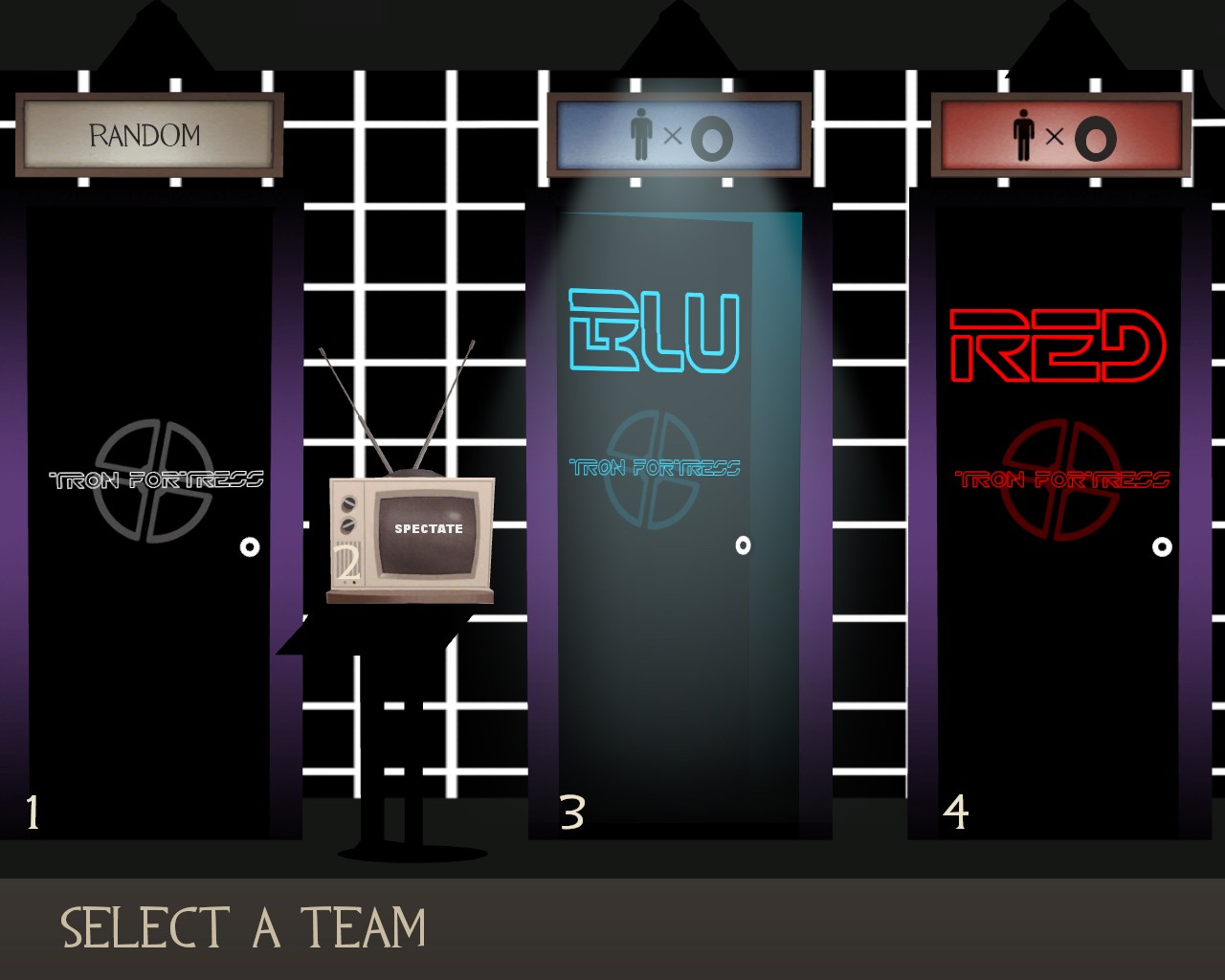 Tron Fortress: Welcome to the Game Grid Mod for Team Fortress 2 | TF2 Mods