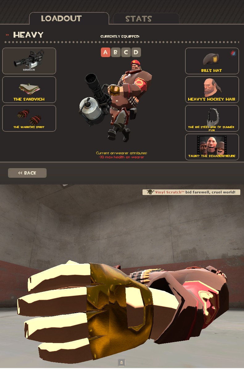 Heavy's Golden Gloves Mod for Team Fortress 2 | TF2 Mods