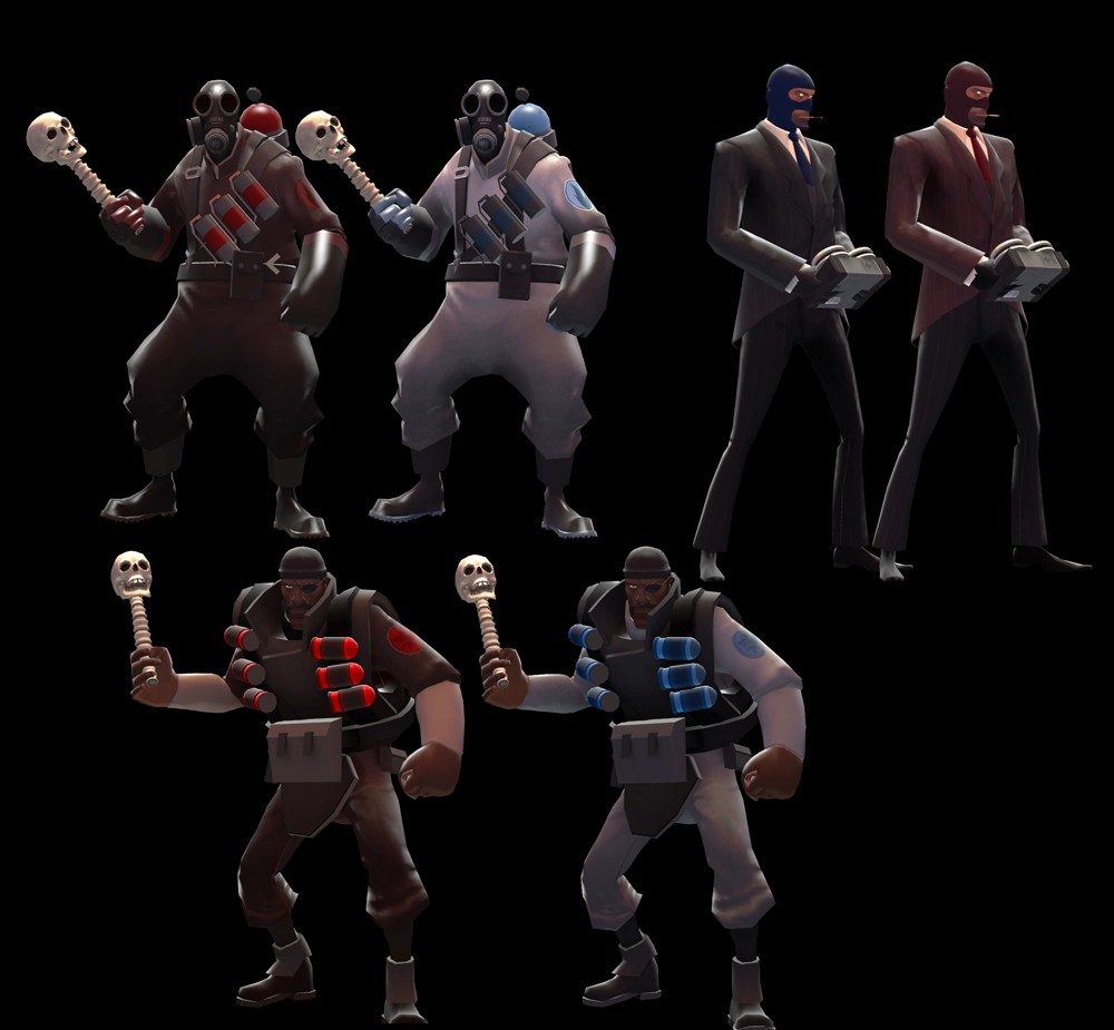 Wyn's Neutral Toned Teams [Team Fortress 2] [Mods]