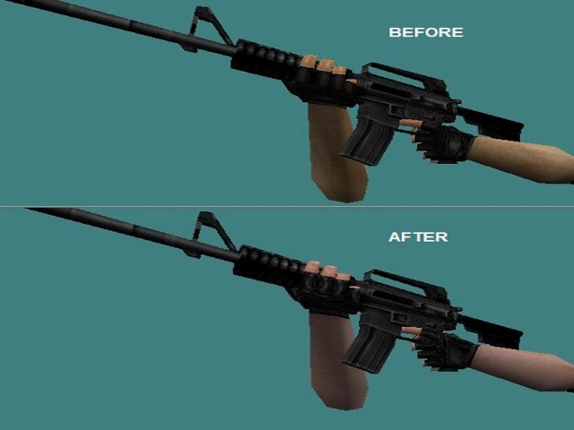 Realistic Hands for new look! Mod for Counter-Strike: Condition Zero ...
