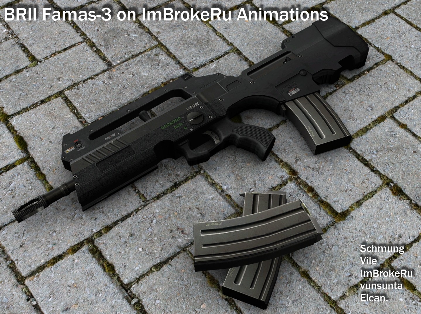 BRII Famas-3 on ImBrokeRu Animations [Counter-Strike 1.6] [Mods]