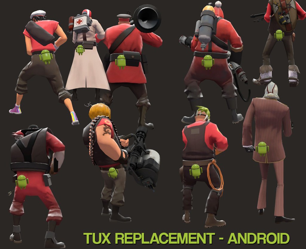 Android - Tux Replacement [Team Fortress 2] [Mods]