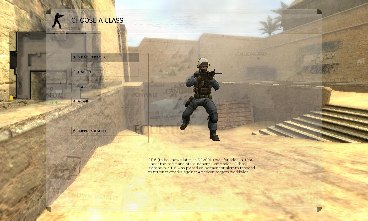 MLP:WAR Background Mod for Counter-Strike: Source | CS:S Mods