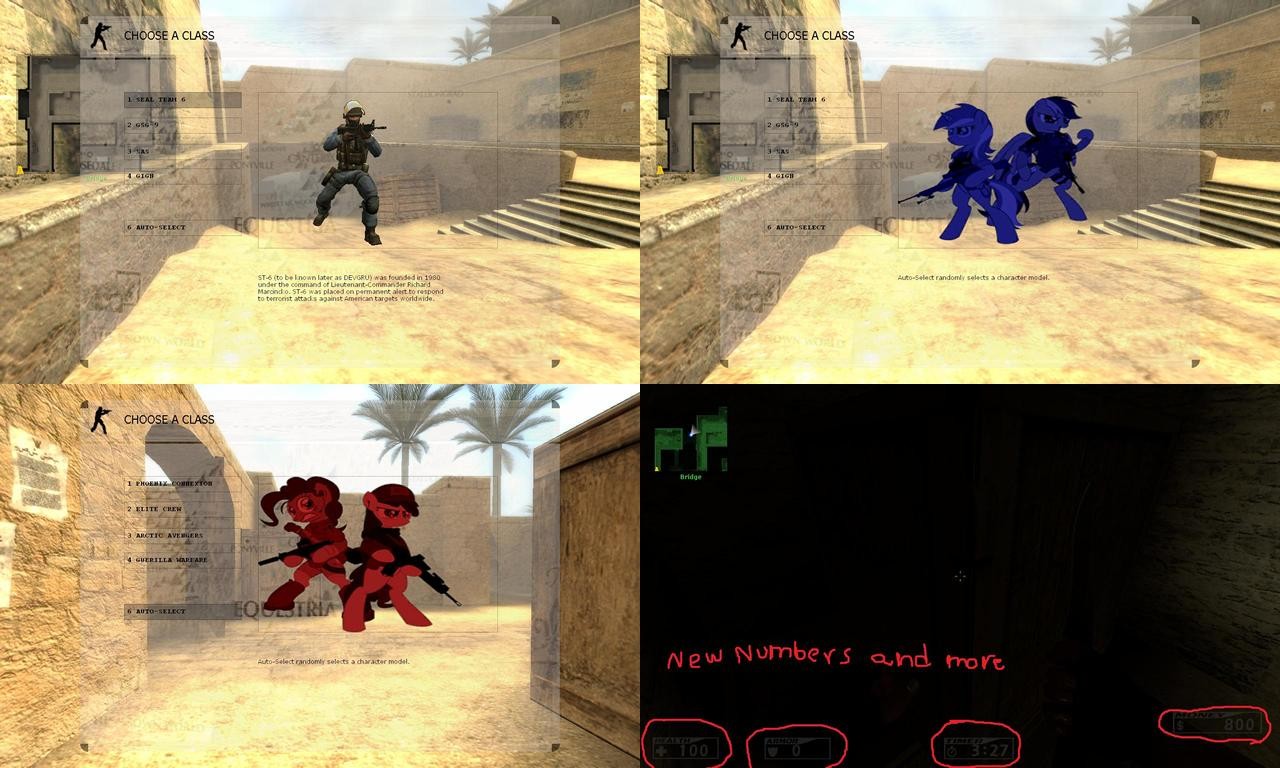 MLP:WAR Background Mod for Counter-Strike: Source | CS:S Mods
