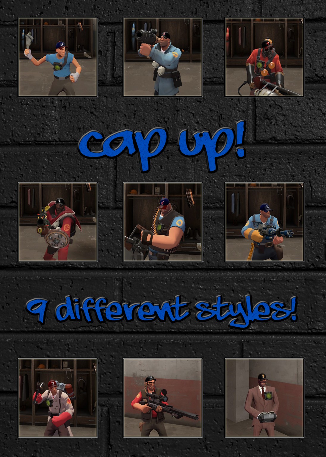 New Era Styled Hats for Mann Co. Cap [Team Fortress 2] [Mods]