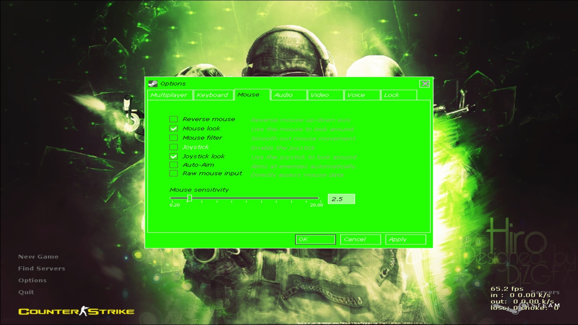 Ghost GUI Mod for Counter-Strike 1.6 | CS1.6 Mods