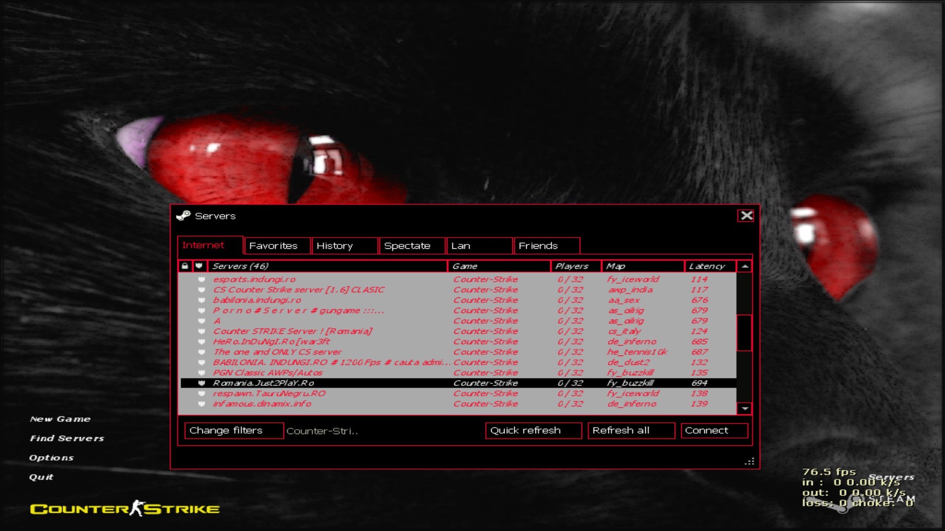 Cat GUI Mod for Counter-Strike 1.6 | CS1.6 Mods