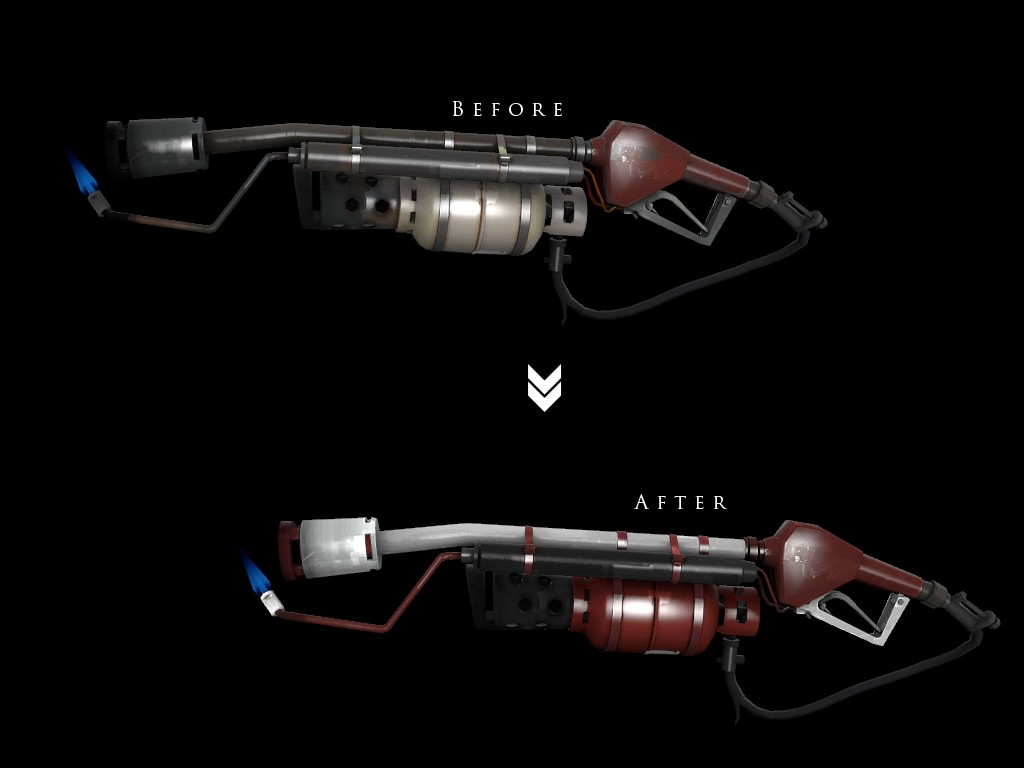 Ordinary Carbon Flamethrower [Team Fortress 2] [Mods]