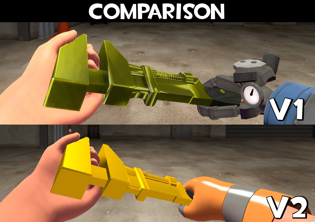 R64's Gold Wrench v2 [Team Fortress 2] [Mods]