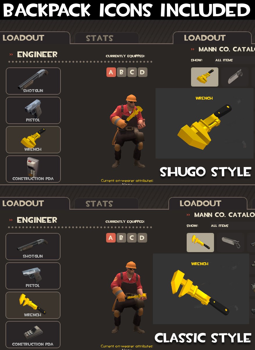R64's Gold Wrench v2 [Team Fortress 2] [Mods]
