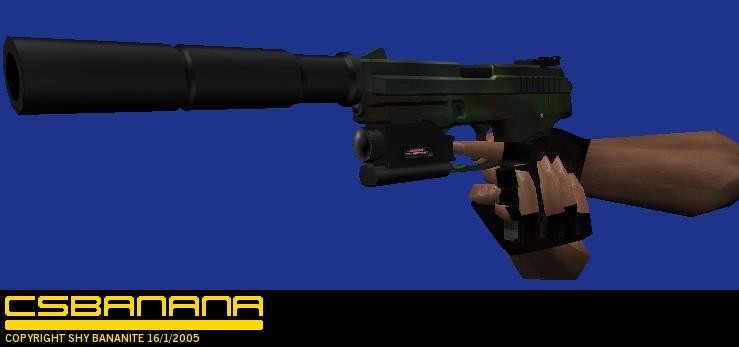 Green USP Mod for Counter-Strike 1.6 | CS1.6 Mods
