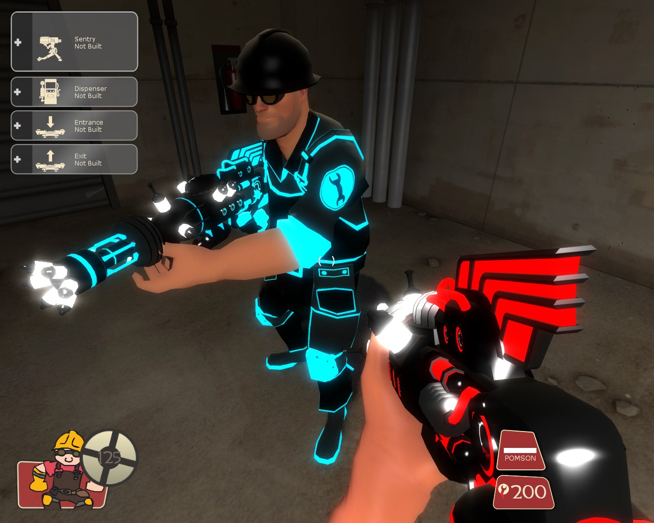 Tron Fortress: Pomson 6000 Mod for Team Fortress 2 | TF2 Mods