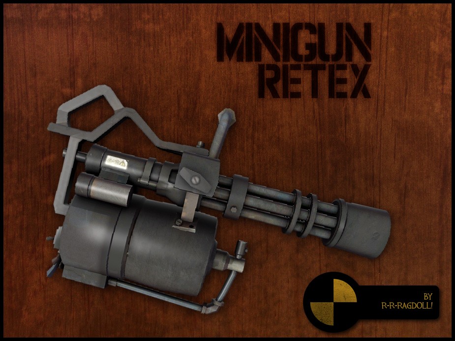 Minigun Retexture Mod for Team Fortress 2 | TF2 Mods