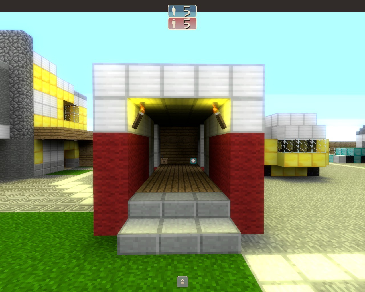 Arena_minetown [Team Fortress 2] [Mods]