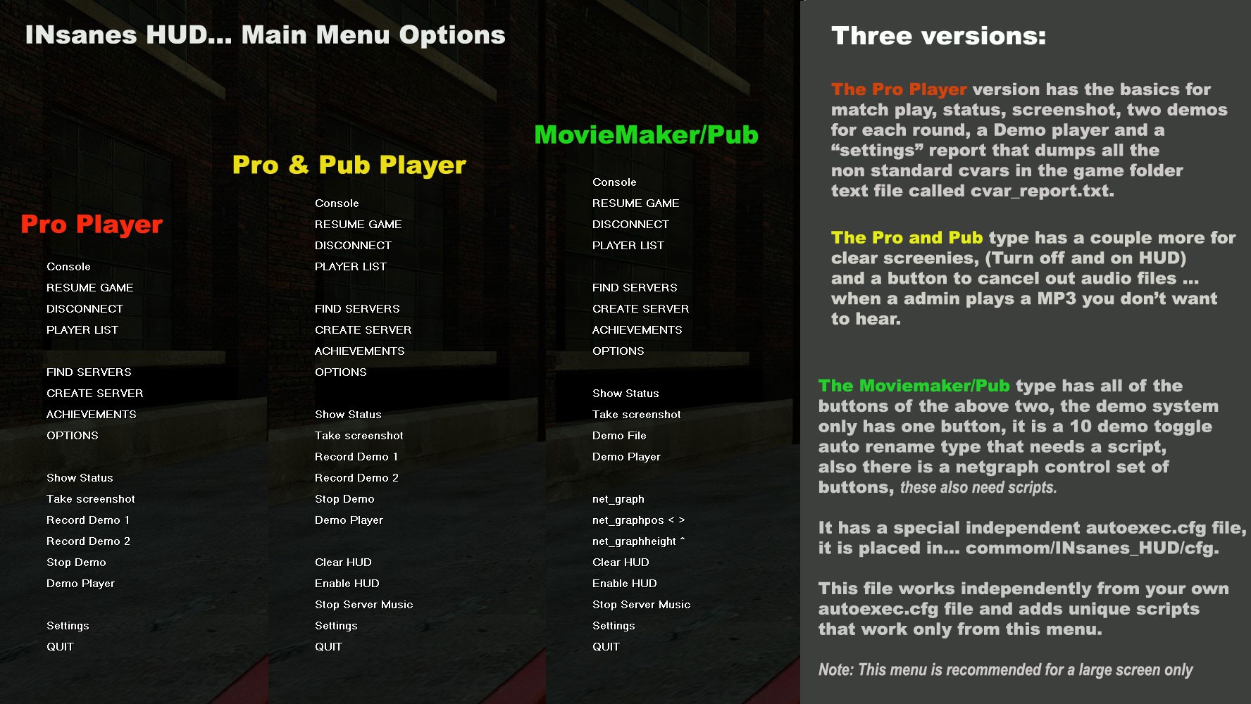INsanes CSS HUD V9 (SteamPipe) Mod for Counter-Strike: Source | CS:S Mods