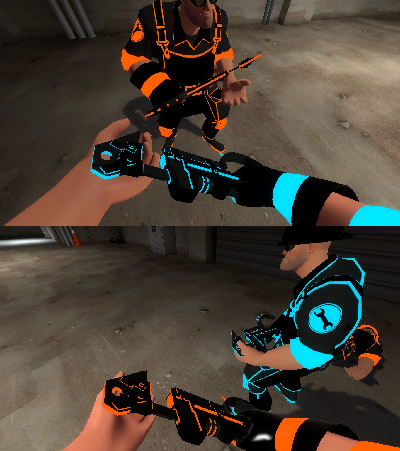 Tron Fortress: Wrench Pack [Team Fortress 2] [Mods]