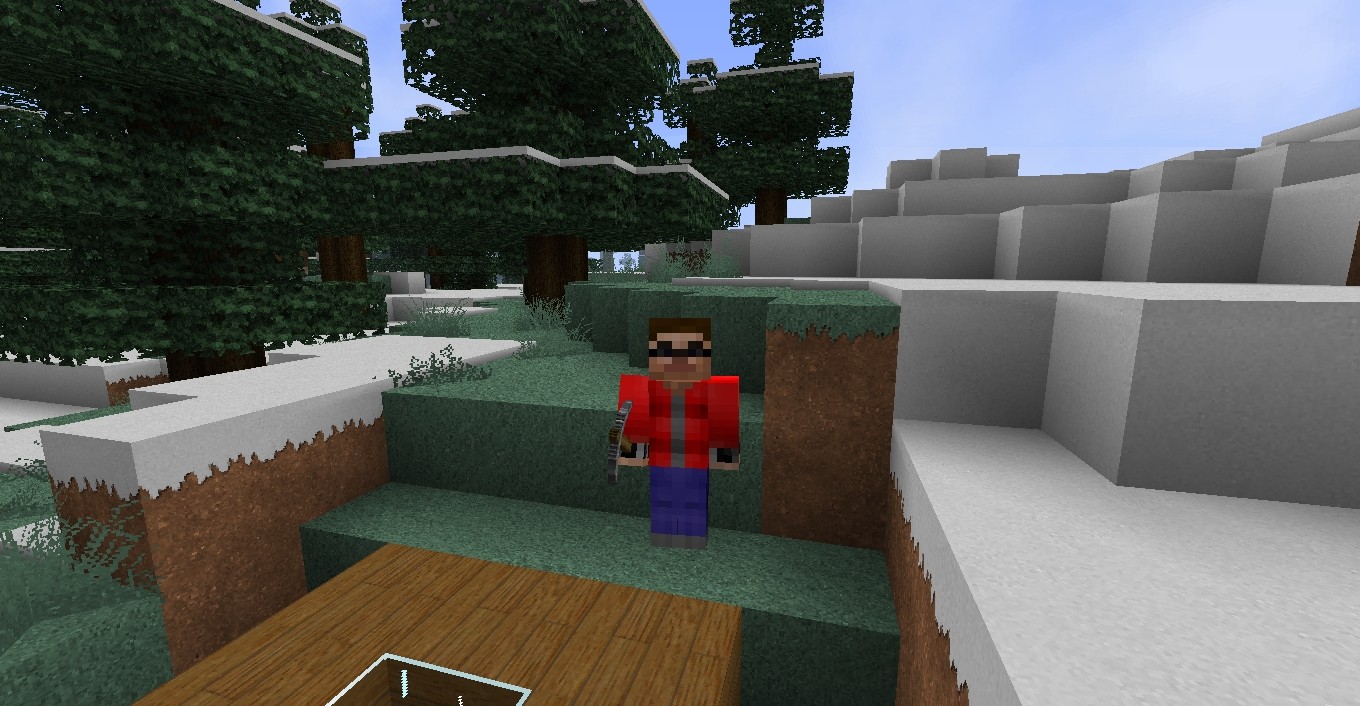 Steve with Jacket, shades and gloves Mod for Minecraft: Java Edition ...