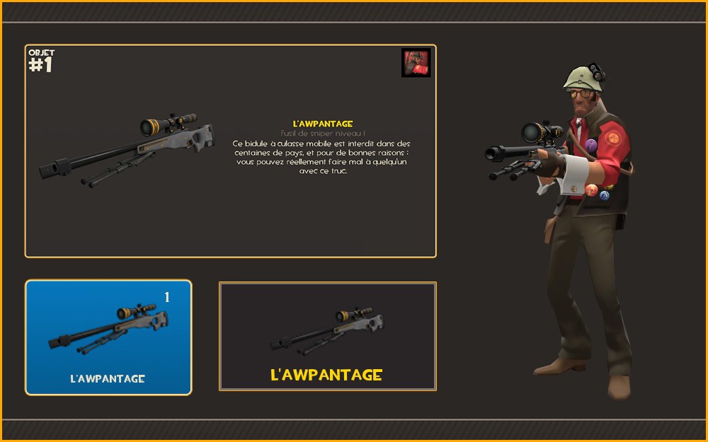 The Stylish AWP [Team Fortress 2] [Mods]