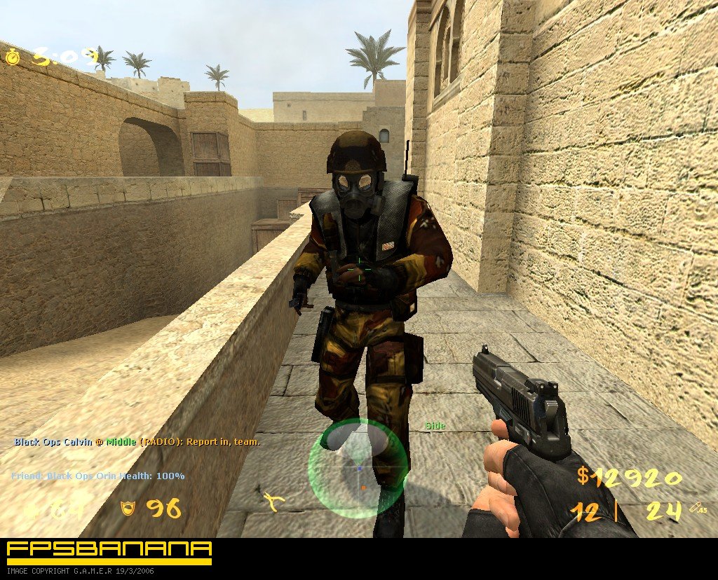 Bf2 Desert Sas Skin [Counter-Strike: Source] [Mods]