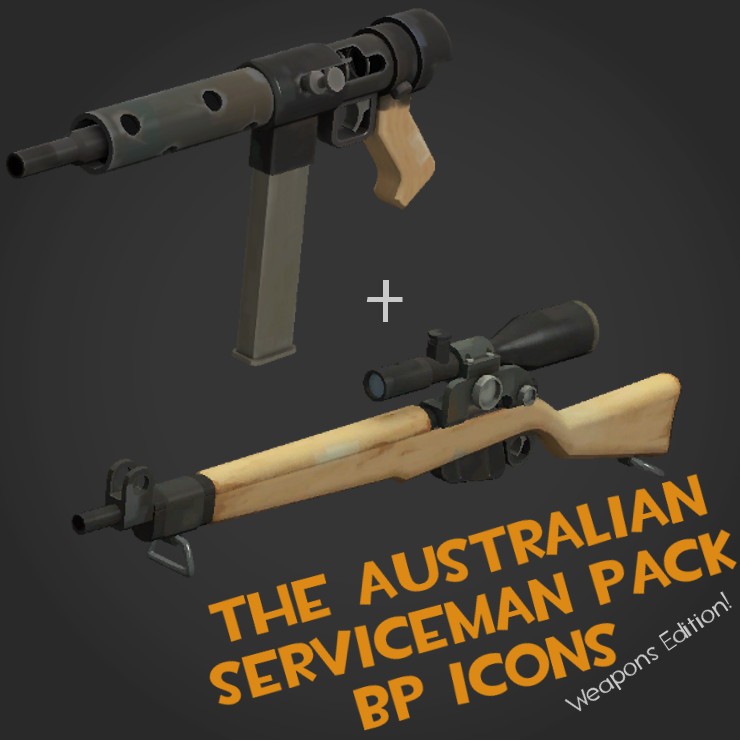 The Australian Serviceman Pack BP Icons Mod for Team Fortress 2 | TF2 Mods