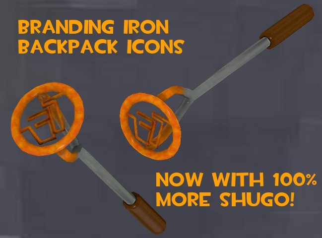 Branding Iron Backpack Icons Mod for Team Fortress 2 | TF2 Mods