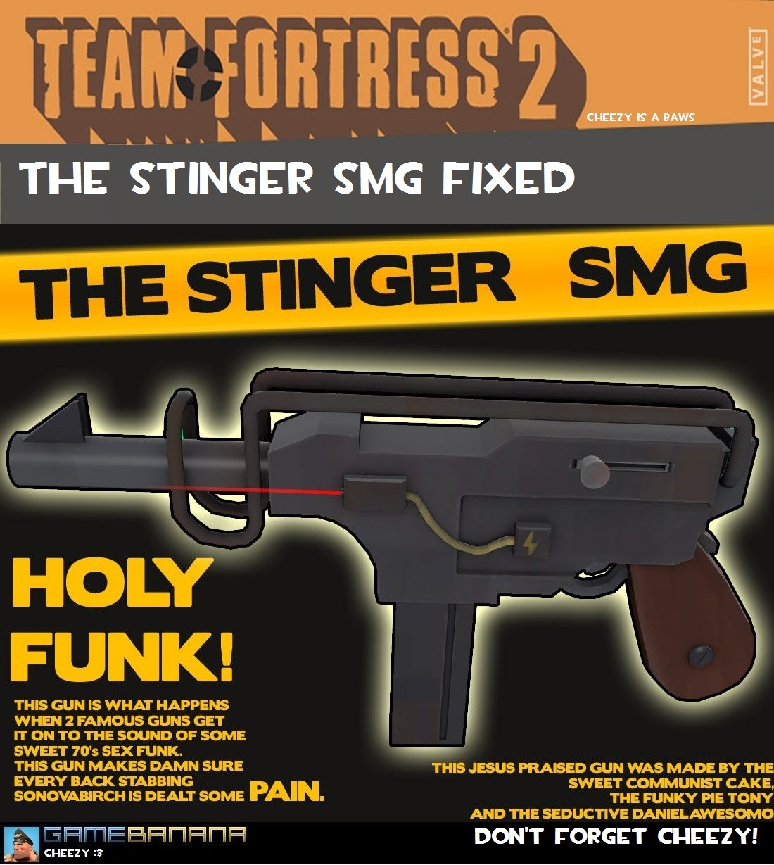 Stinger SMG Fixed [Team Fortress 2] [Mods]