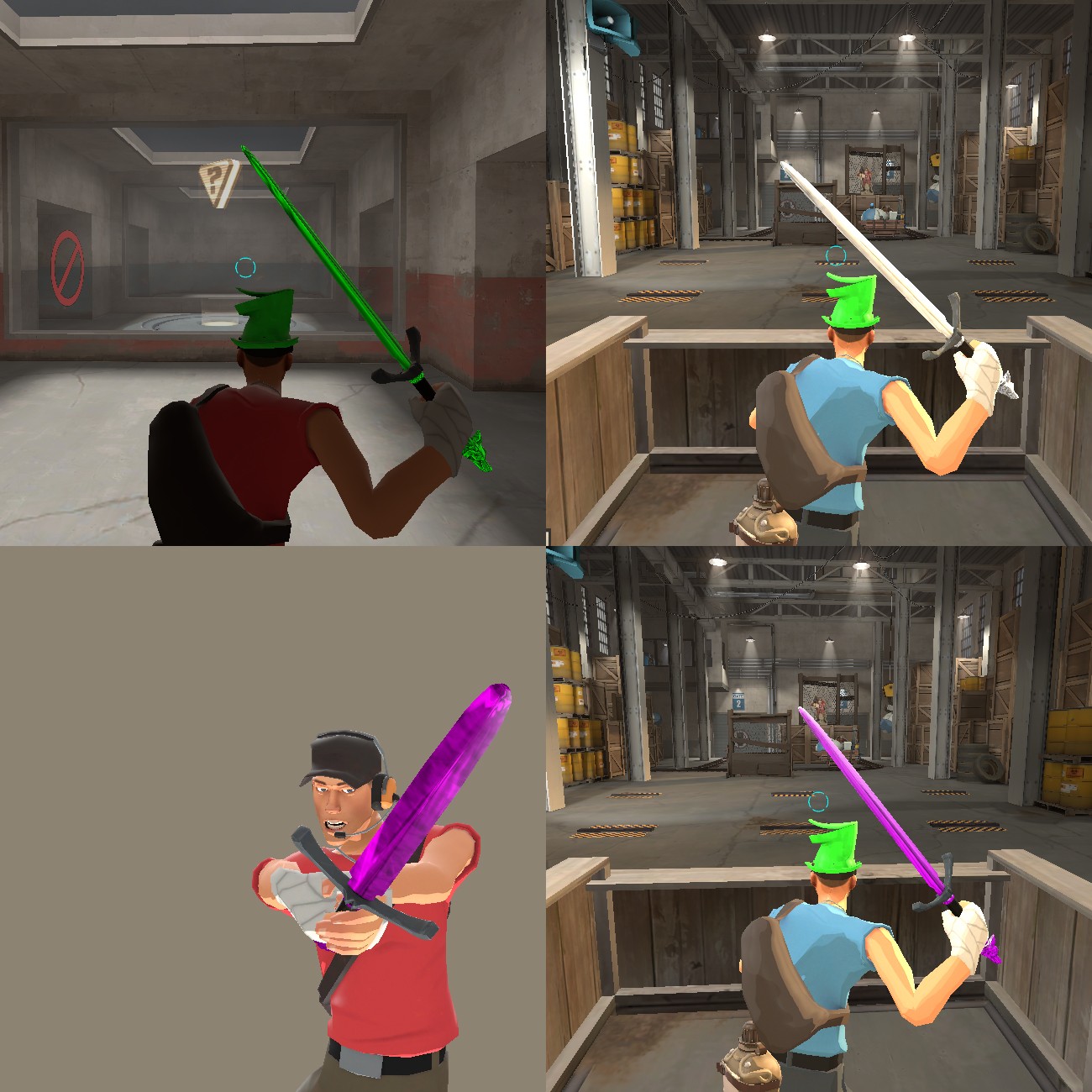 Bejeweled Three-Rune-Blade [Team Fortress 2] [Mods]
