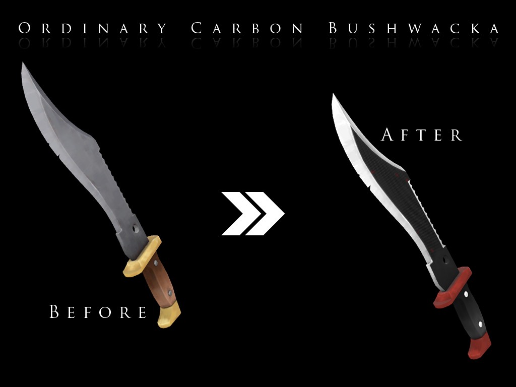 Ordinary Carbon Bushwacka Mod for Team Fortress 2 | TF2 Mods