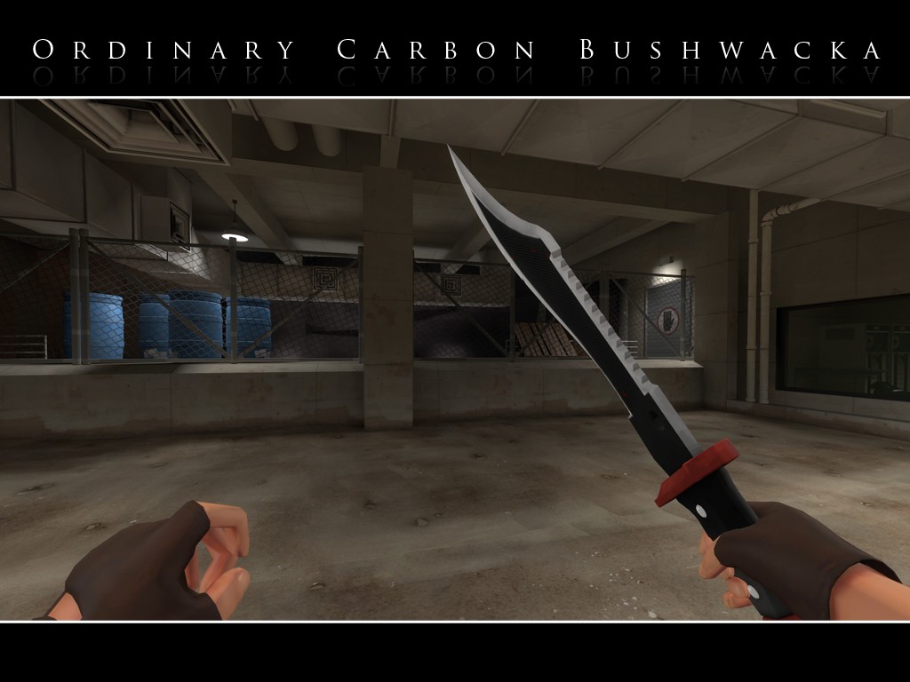 Ordinary Carbon Bushwacka Mod for Team Fortress 2 | TF2 Mods