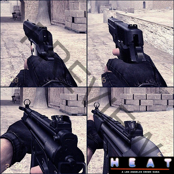 HEAT Pack v1.0 Mod for Counter-Strike: Source | CS:S Mods