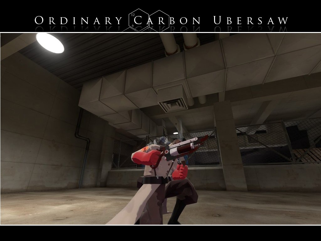 Ordinary Carbon Ubersaw [Team Fortress 2] [Mods]