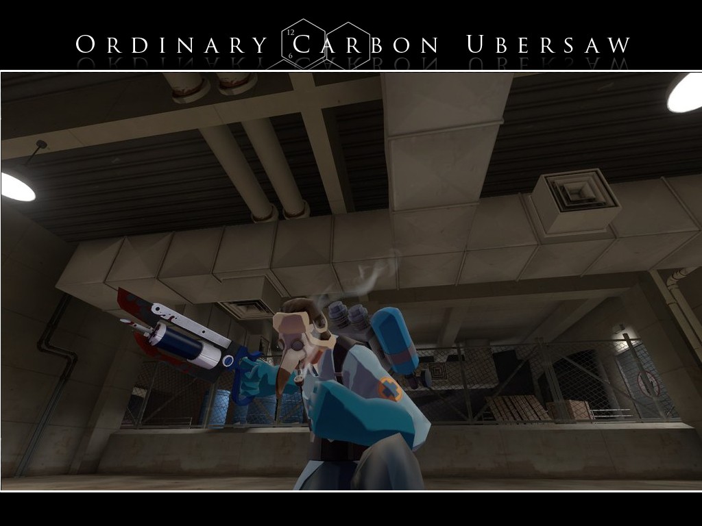 Ordinary Carbon Ubersaw [Team Fortress 2] [Mods]