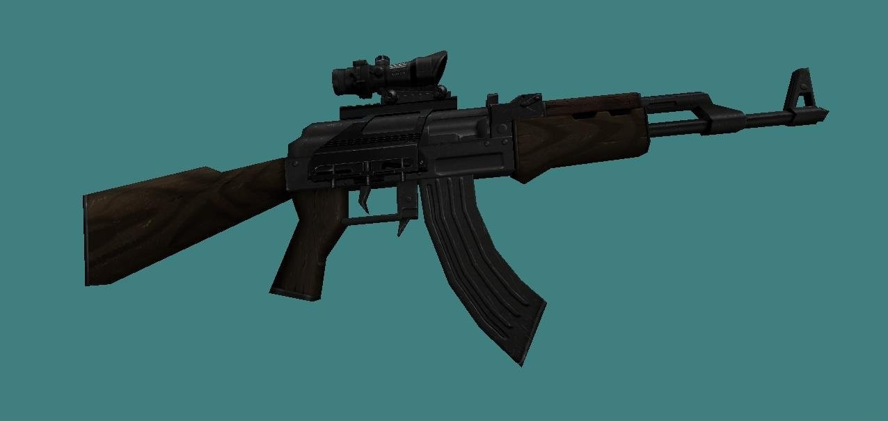 ACOG AK-47 [Counter-Strike 1.6] [Mods]