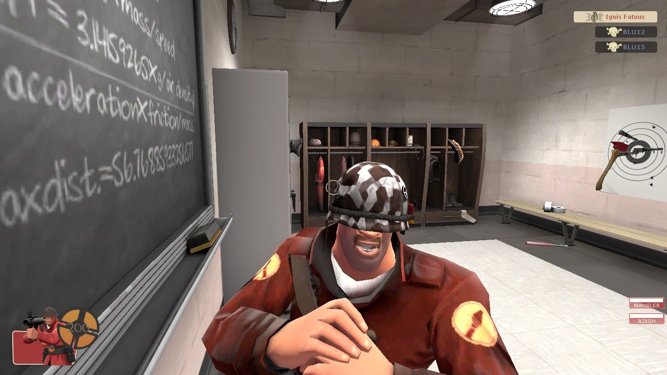 Lieutenant Aldo Raine styled Mustache for Solly [Team Fortress 2] [Mods]