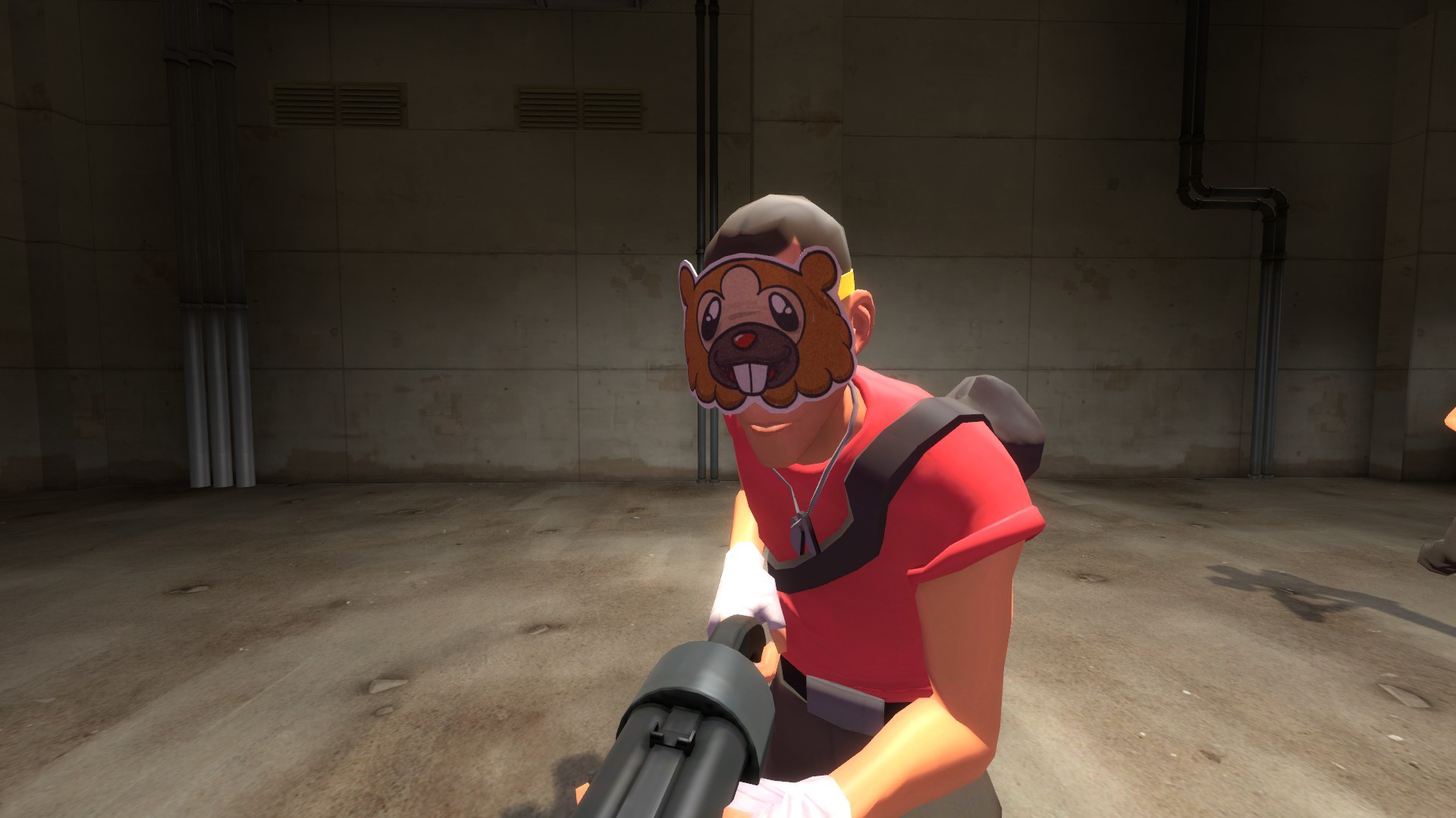 Bidoof Mask Mod for Team Fortress 2 | TF2 Mods