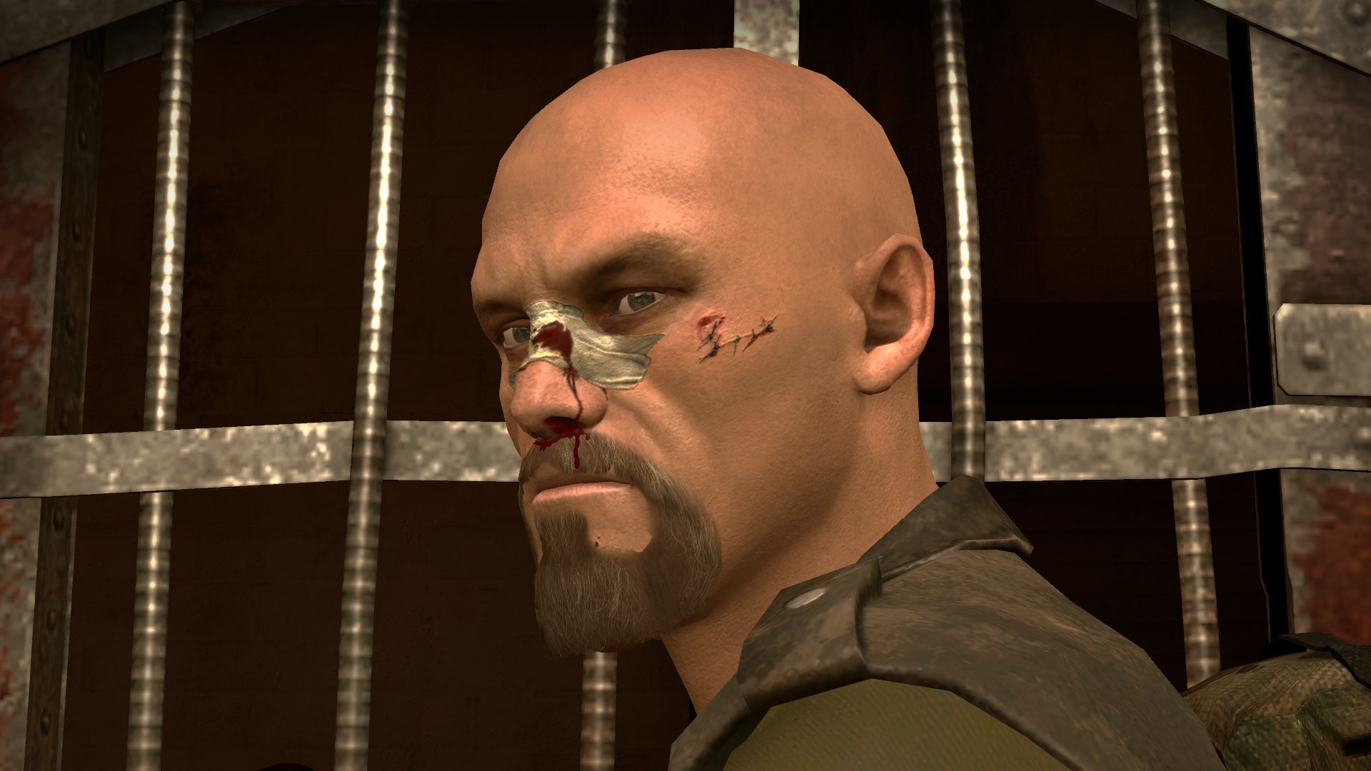 Injured Francis (head only) L4D1 and L4D2 [Left 4 Dead 2] [Mods]