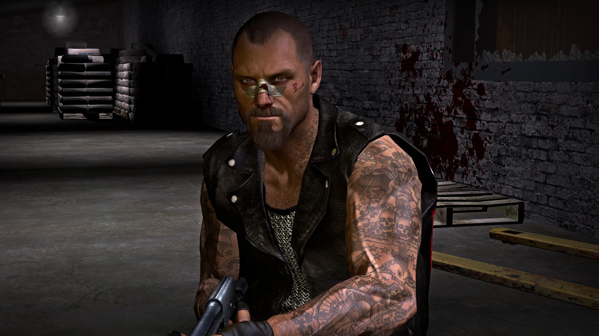 Injured Francis (head only) L4D1 and L4D2 [Left 4 Dead 2] [Mods]