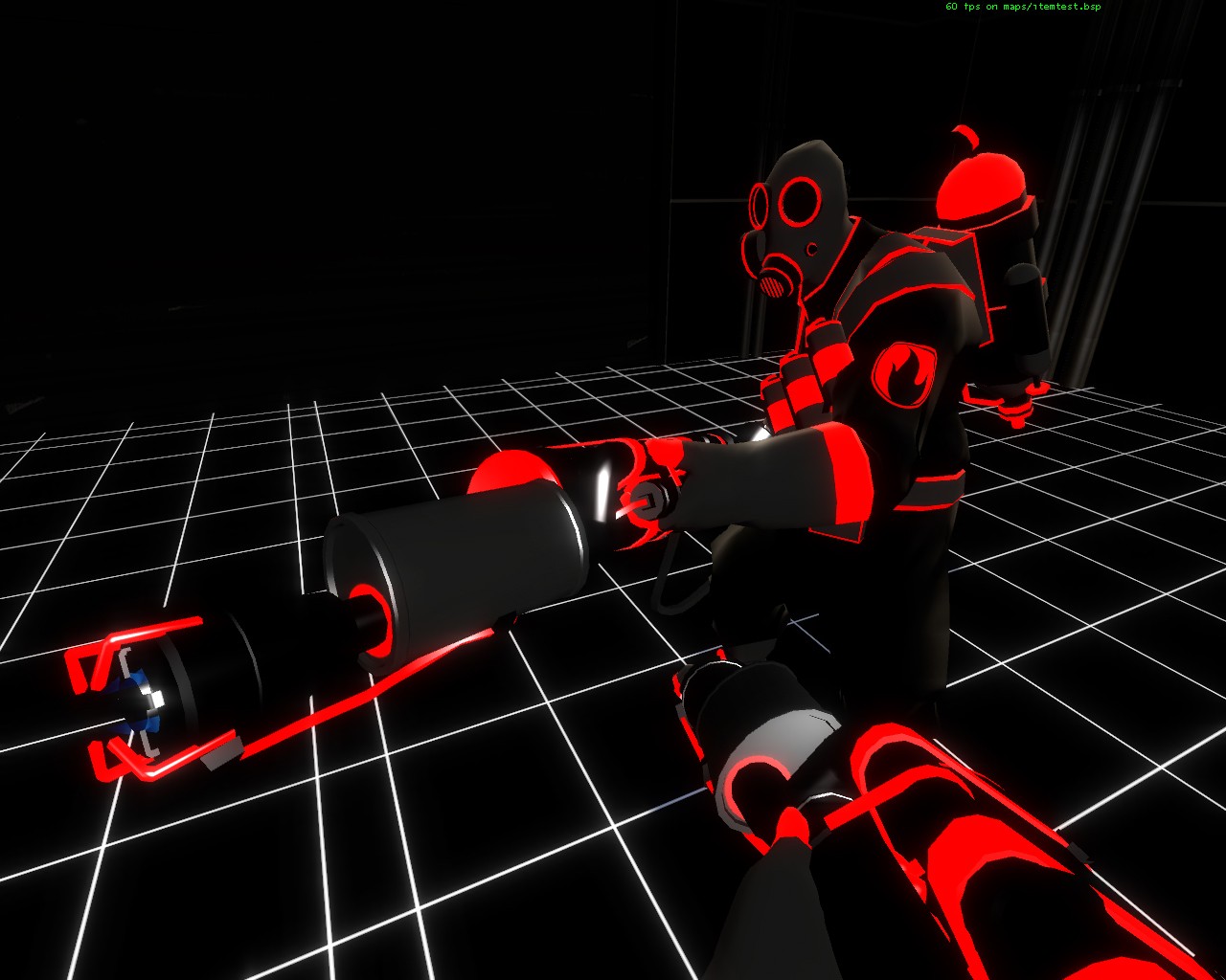 Tron Fortress: Red Weapon Megapack Mod for Team Fortress 2 | TF2 Mods