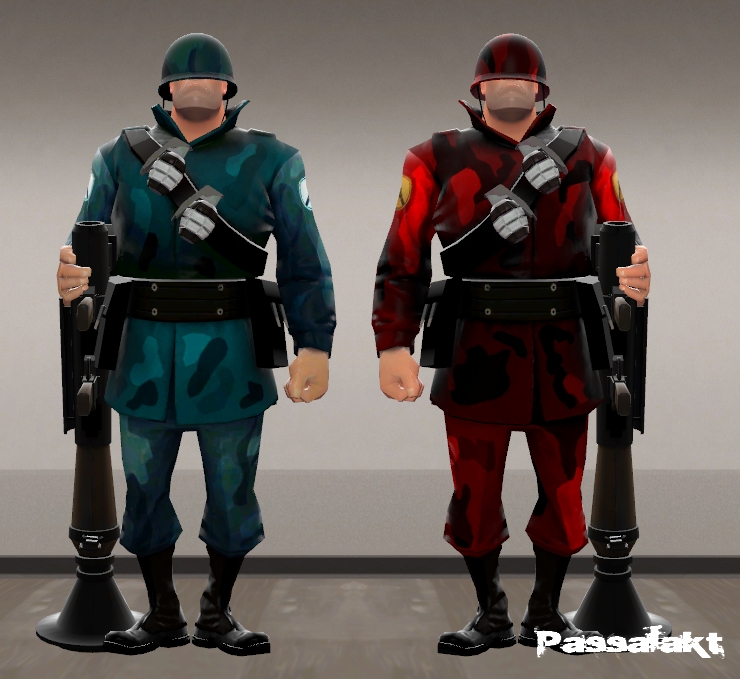 Camo V2 Dark UPDATED Mod for Team Fortress 2 | TF2 Mods