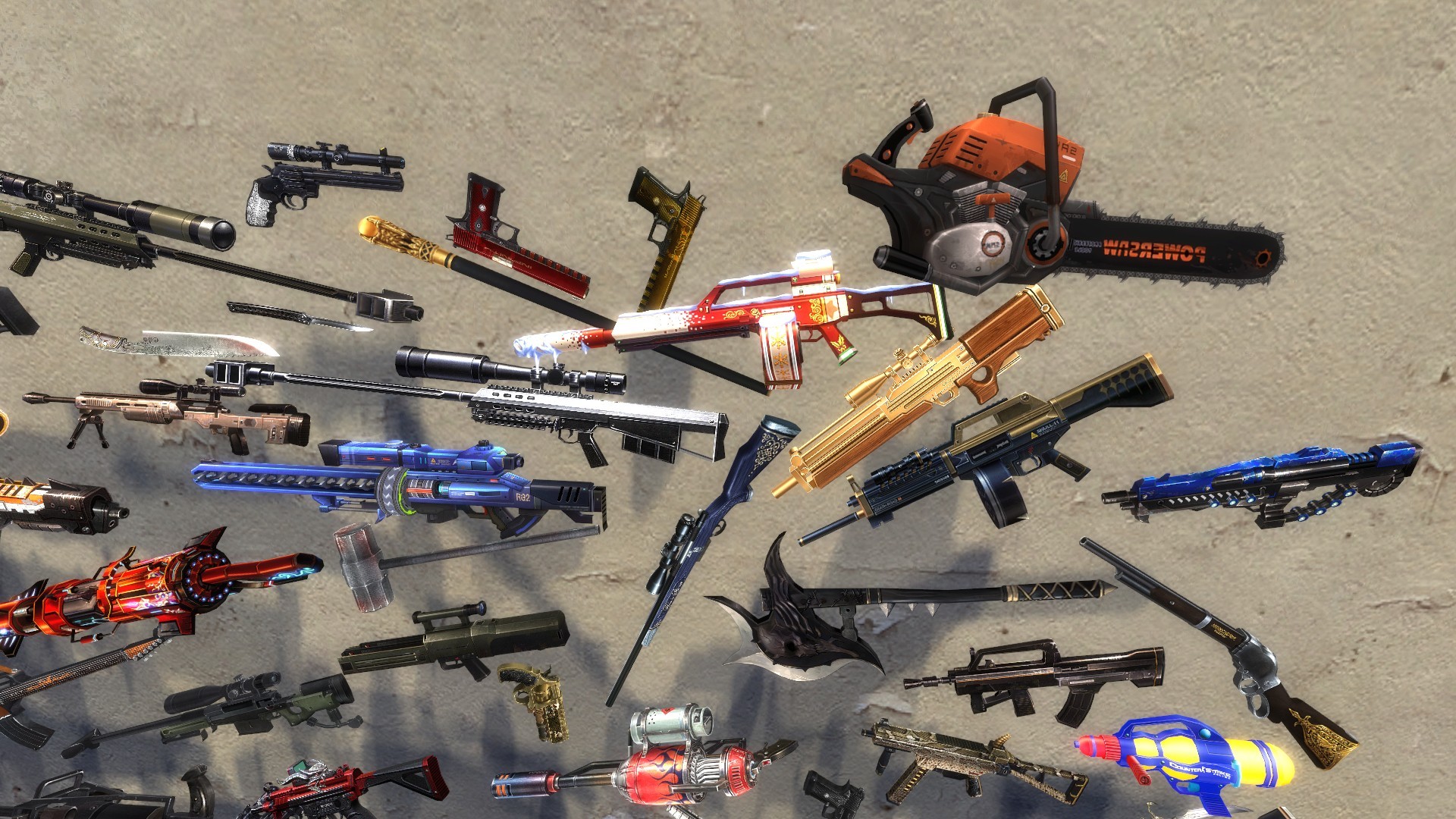 weapons from cs online Mod for Garry's Mod | GMod Mods