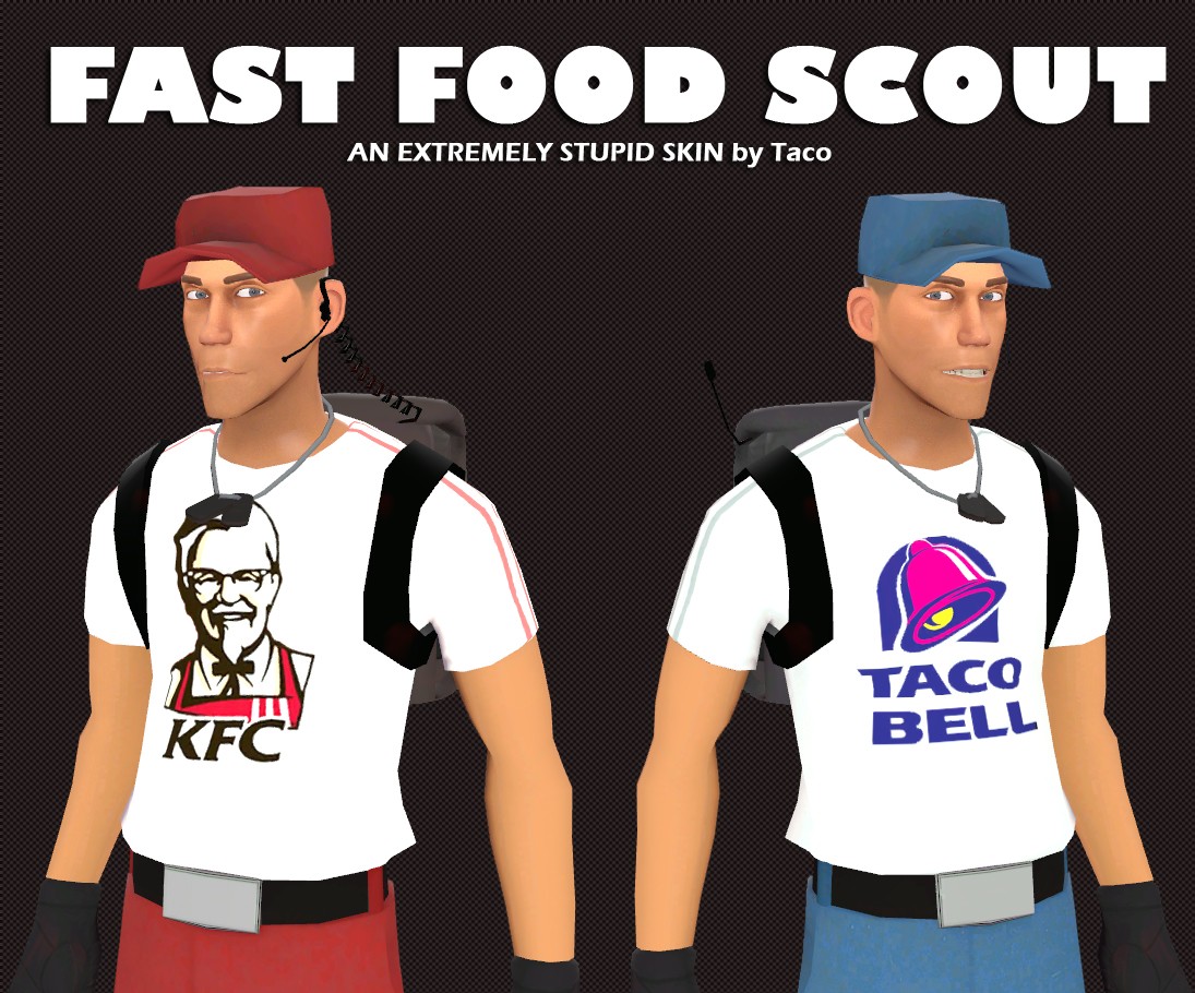 Fast Food Scout Mod for Team Fortress 2 | TF2 Mods
