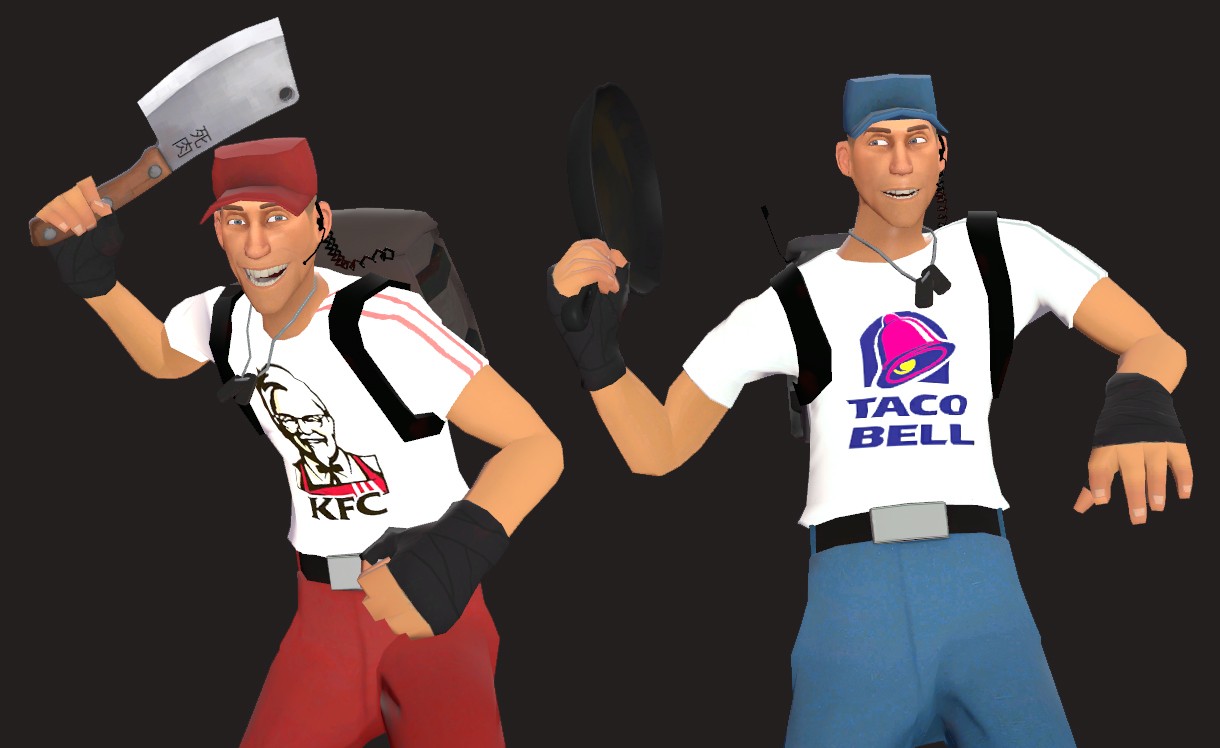 Fast Food Scout Mod for Team Fortress 2 | TF2 Mods