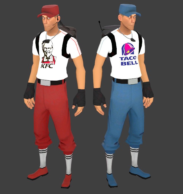 Fast Food Scout Mod for Team Fortress 2 | TF2 Mods