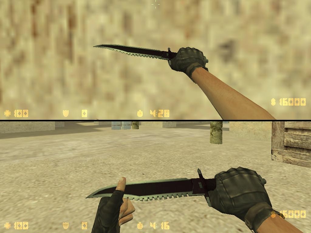 Rambo Knife [Counter-Strike: Online] [Mods]