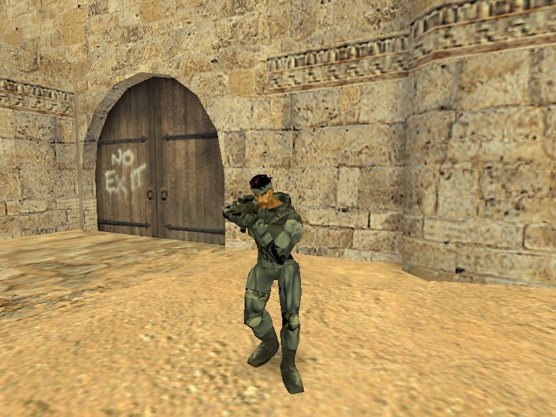 Solid Snake Mod for Counter-Strike 1.6 | CS1.6 Mods