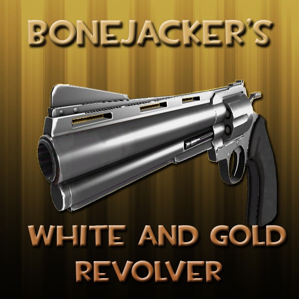 White and Gold Revolver [Team Fortress 2] [Mods]